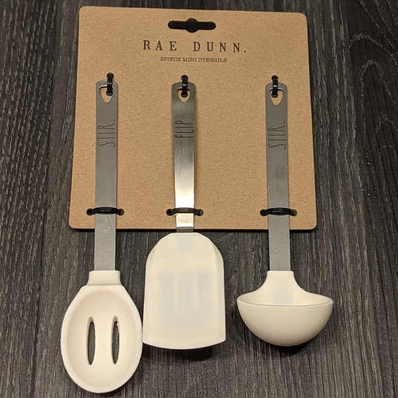 Rae Dunn | Kitchen | 25 Rae Dunn 3 Piece Mini Utensil Set | Poshmark